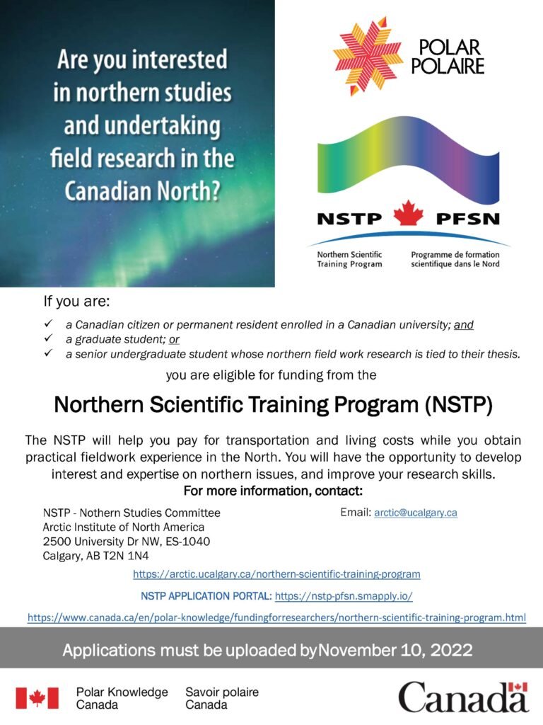 Polar Knowledge Canada $920,000 funding for northern scientific research